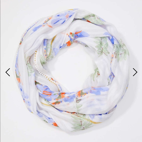 LOFT | Accessories | Loft Hummingbird Infinity Scarf | Poshmark